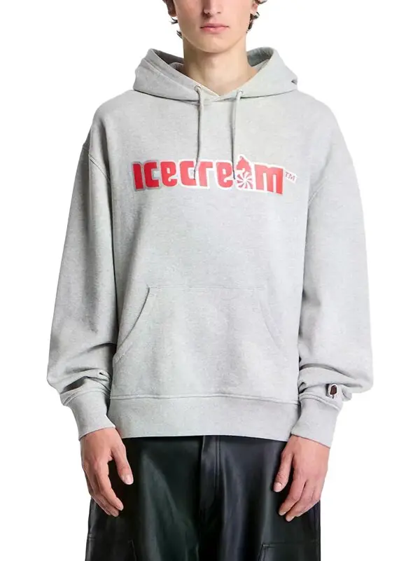 BILLIONAIRE BOYS CLUB - ICE CREAM Soft Serve Hoodie - Grey