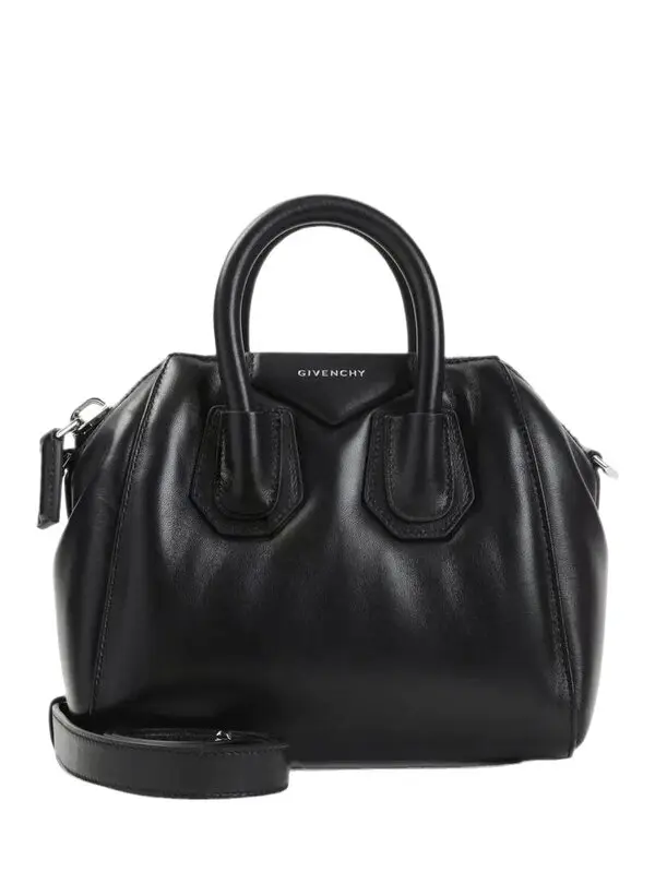 Givenchy Mini Antigona Leather Tote Bag - Black