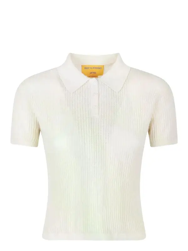 Guest In Residence Cashmere Polo Shirt - Neutrals