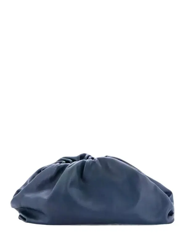 Bottega Veneta The Pouch Clutch Bag - Blue
