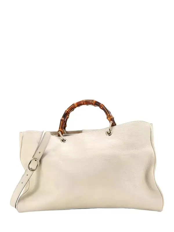 Gucci Bamboo Shopper Large Tote Bag - Neutrals
