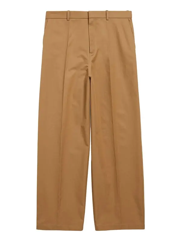 Balenciaga Large-fit Chinos - Brown