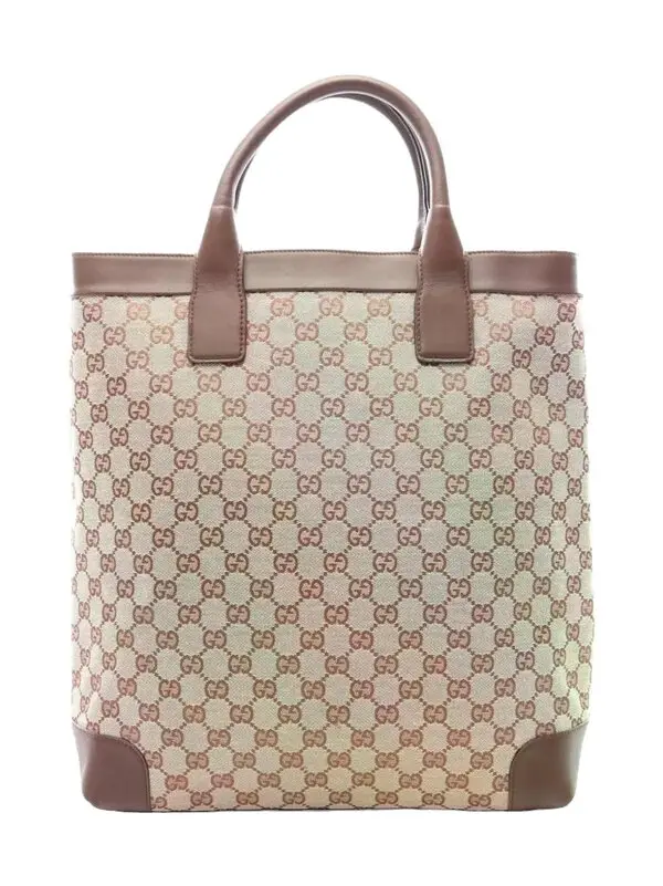 Gucci Gg-pattern Tote Bag - Neutrals