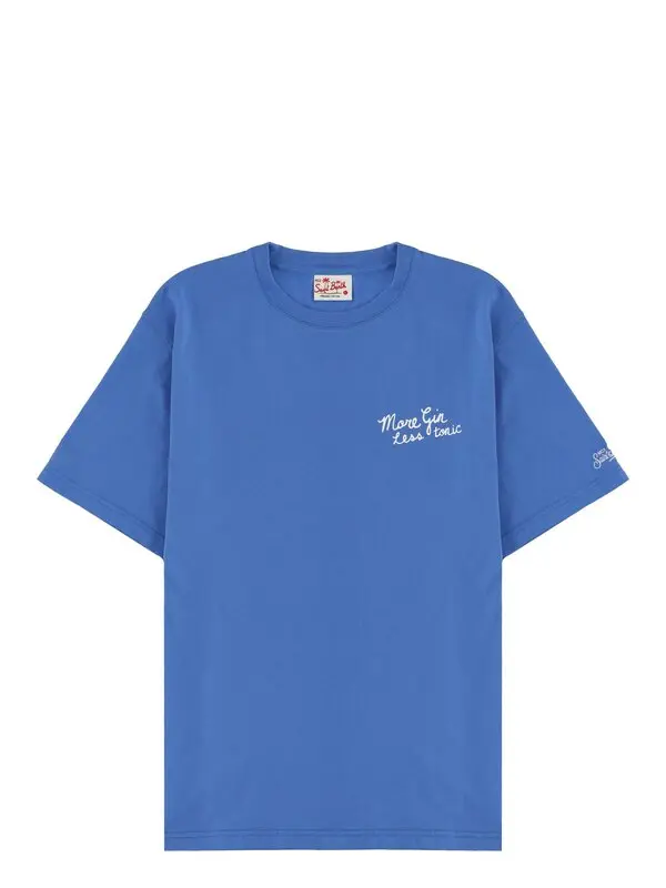 MC2 SAINT BARTH T-shirt Con Stampa - Blue
