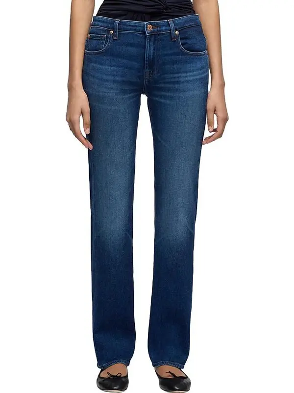 7 For All Mankind The Slim Mid Rise Slim Jeans - Current
