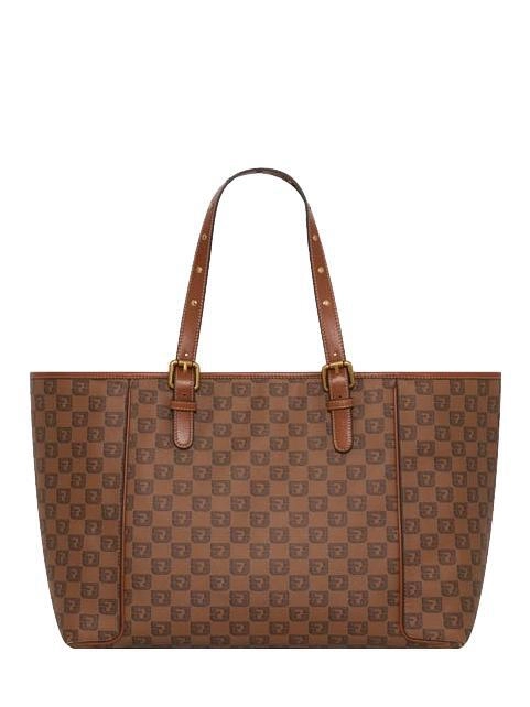 Gerard Darel Heritage Monogram Tote Bag - Camel