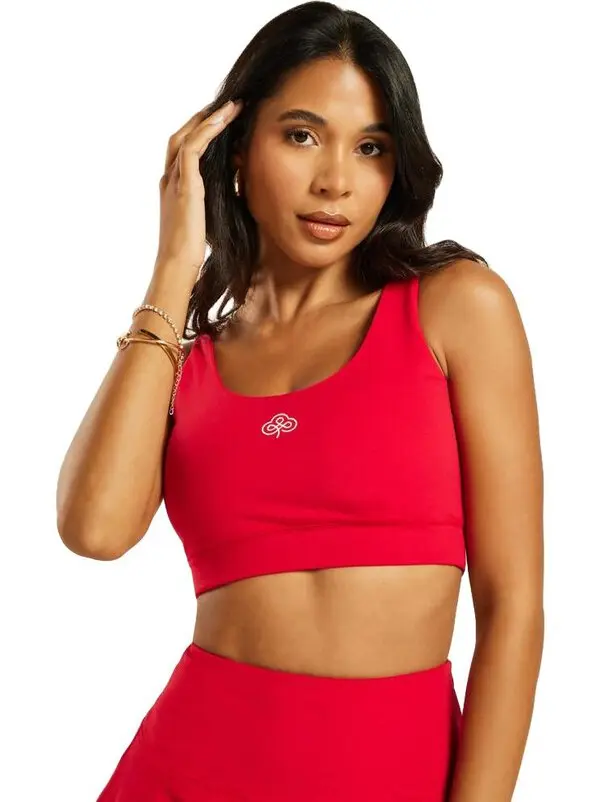 BE ATHLETICA Be 180 Sports Bra - Cherry