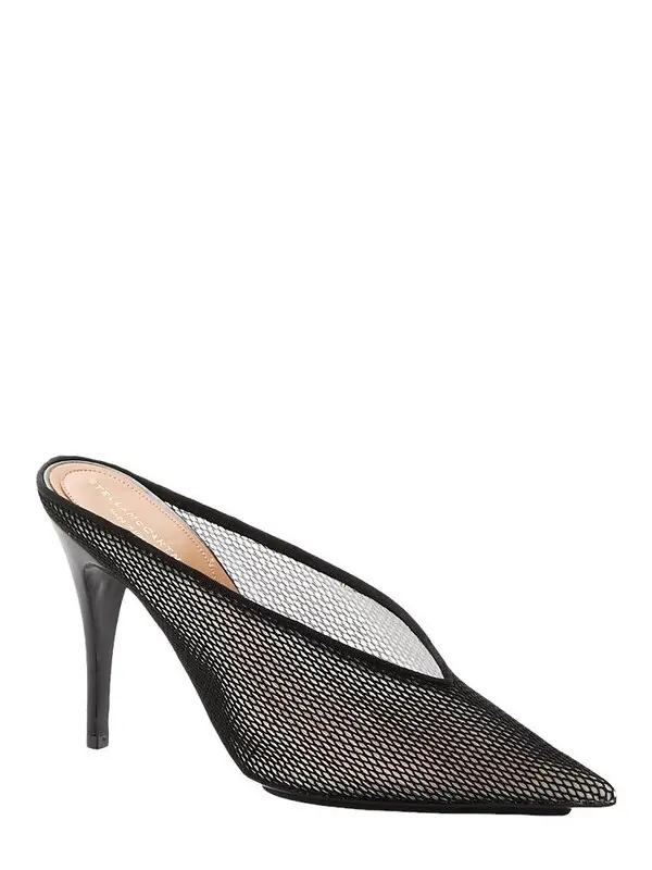 Stella McCartney Double Mesh Pumps - Black