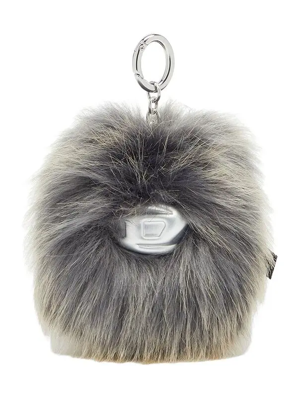 DIESEL® Monster Faux Fur Bag Charm - Multi Coloured