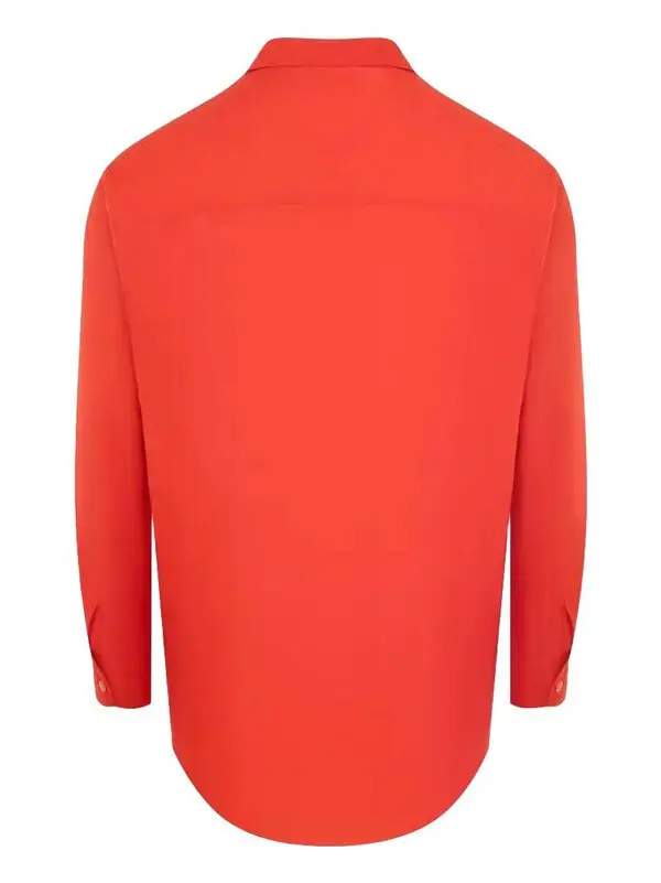 Auralee Cotton Lawn Shirt - Red