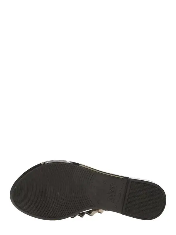 Melissa Ruffled Leopard-print Flip Flops - Neutrals