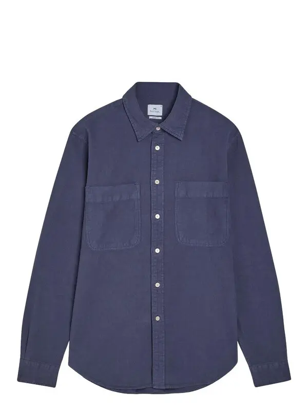 Paul Smith Corduroy Shirt - Blue