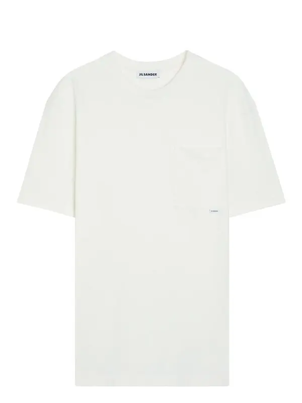 JIL SANDER Cotton T-shirt - White