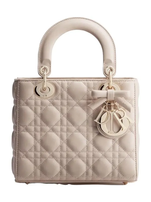Dior Lady Bag With Strap - Rose