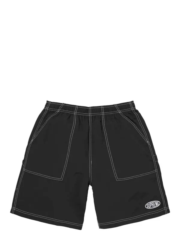 Supreme Ss26 Nylon Painter Short - Black