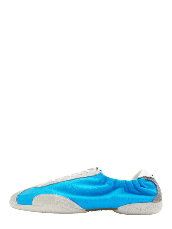 PANE Zephyr Pouching 'time Traveler' Sneakers - Blue/grey