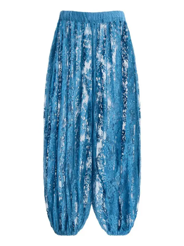 Sea Carmella Lace Balloon Pants - Blue