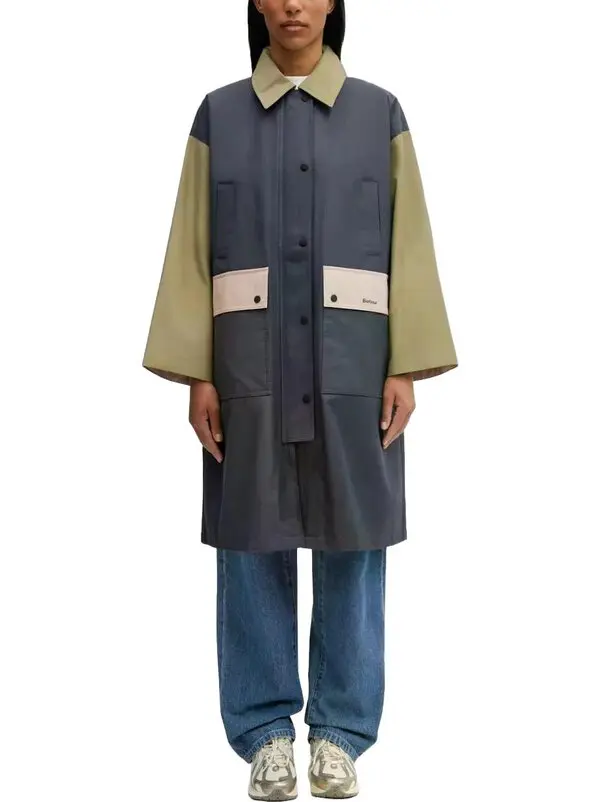 Barbour Blearigg Hooded Coat - Grey
