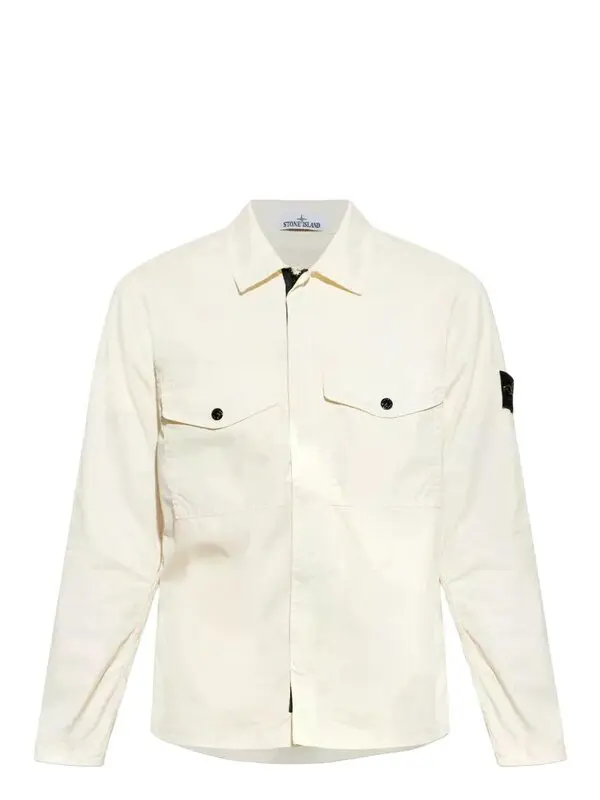 Stone Island Logo-patch Jacket - Neutrals