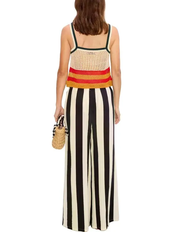 SIMONMILLER Dibby Crochet Tank Top - Red