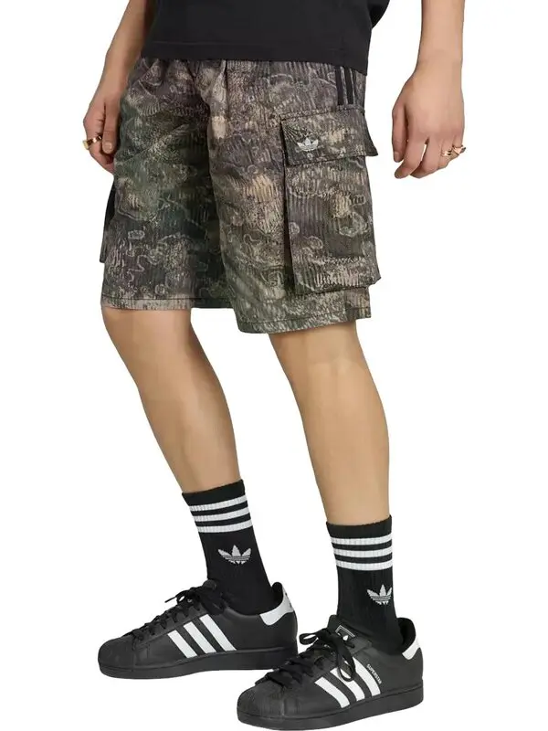 Adidas Adilenium Season 5 Cargo Shorts - Grey