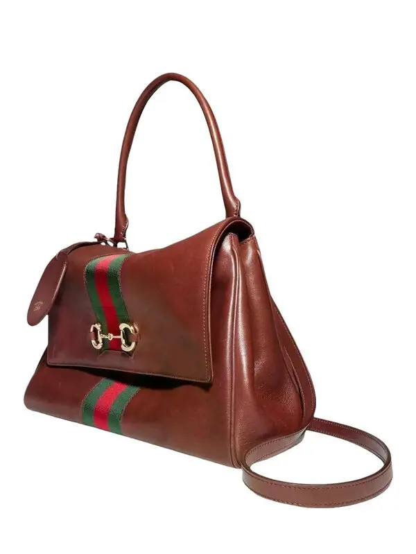 Gucci Medium Satchel Bag - Brown