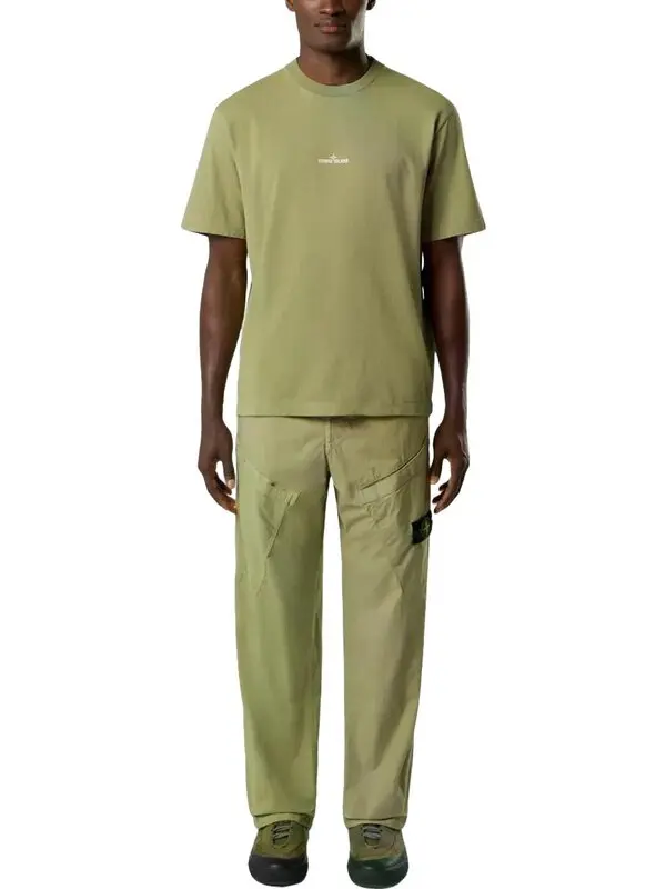 Stone Island 2100001 Organic Cotton Jersey T-shirt - Green