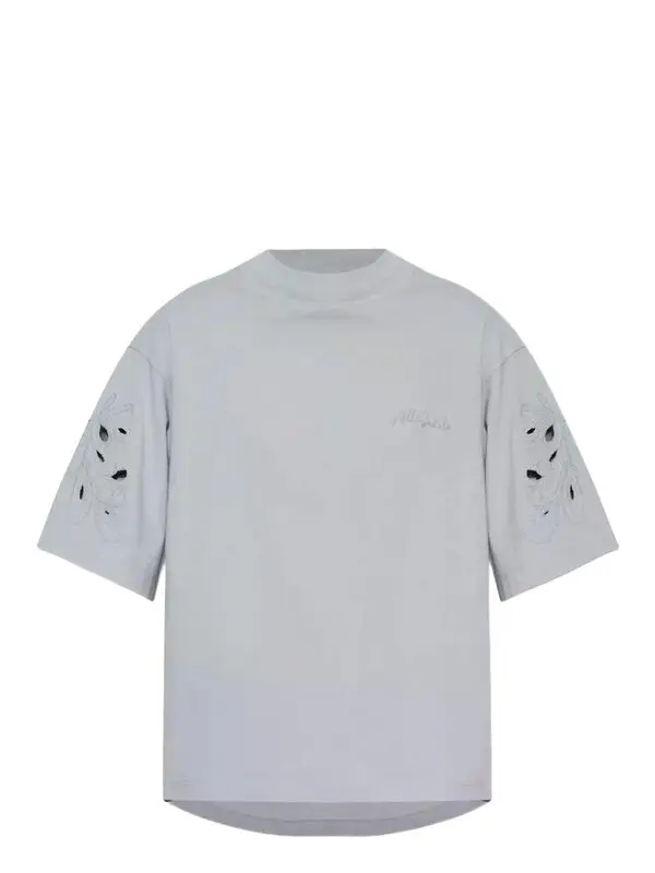 ALLSAINTS Lola Amelie Embroidered T-shirt - Blue