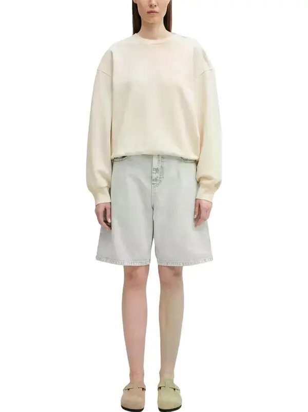 Carhartt Work In Progress Embroidered Logo Sweatshirt - Neutrals