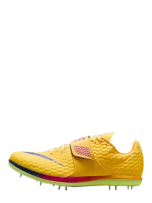 Nike High Jump Elite Touch-strap Sneakers - Yellow