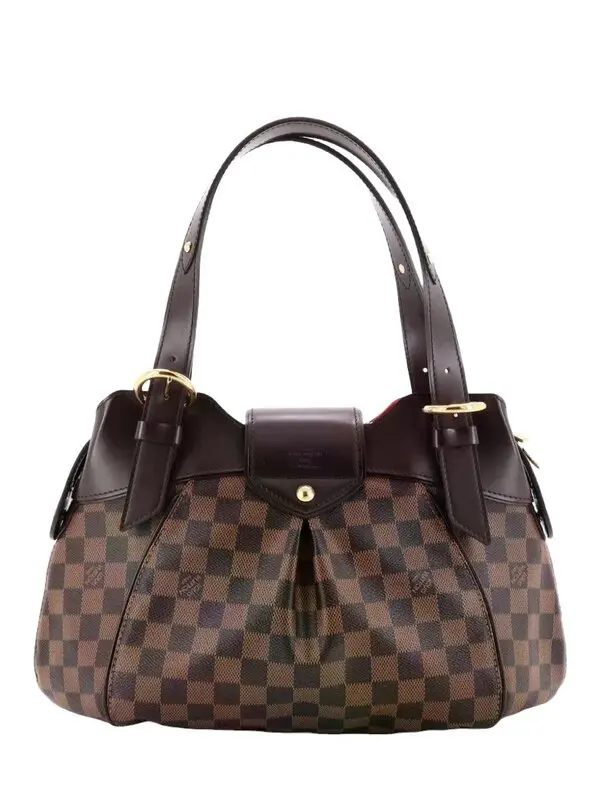 LOUIS VUITTON Sistina Handbag Damier Pm Shoulder Bag - Brown