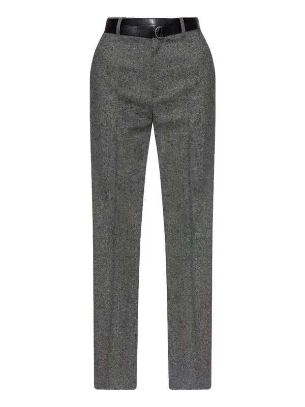 MAISON MARGIELA Belted Trousers - Grey