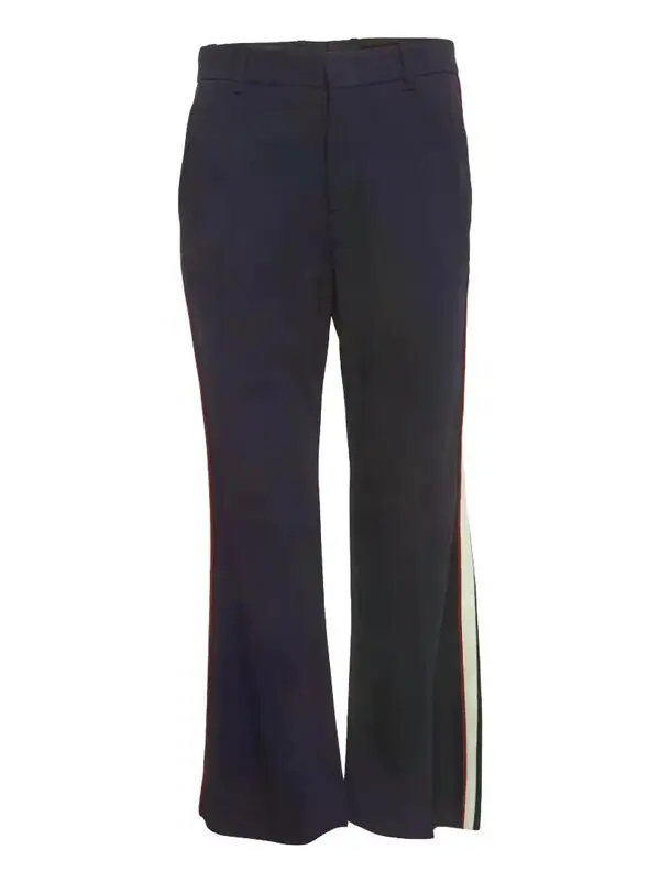 Gucci Side-stripe Bootcut Trousers - Blue