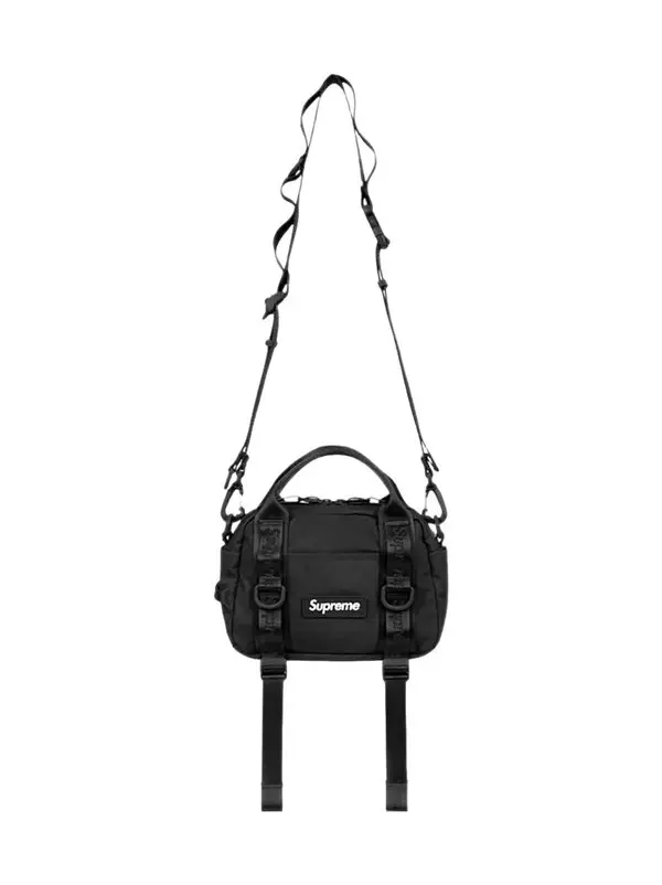Supreme Duffle Shoulder Bag - Black
