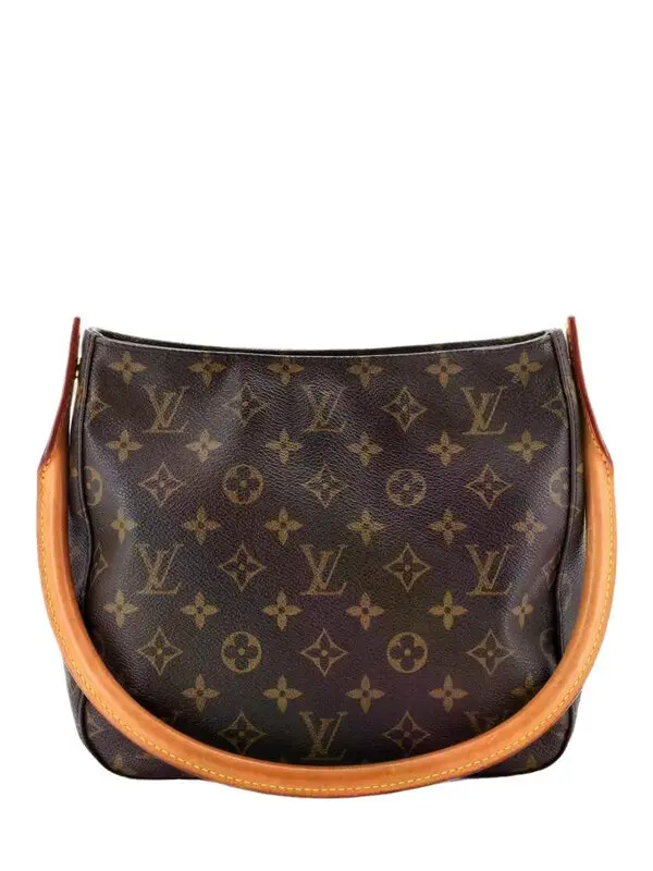 LOUIS VUITTON Monogram Canvas Mm Satchel - Brown