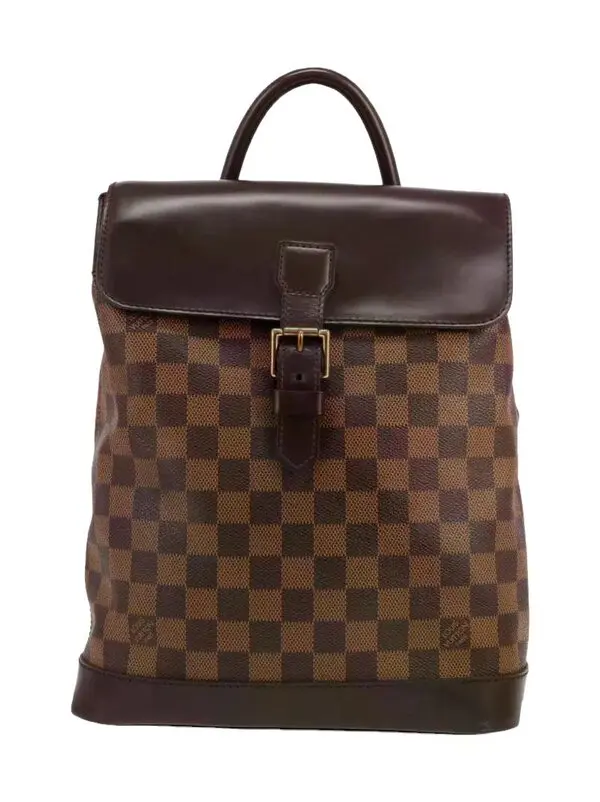 LOUIS VUITTON 2002 Soho Backpack - Brown