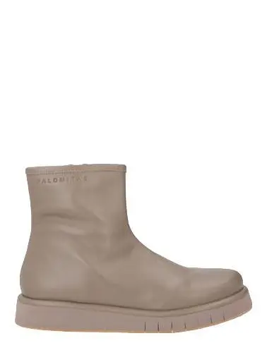 PALOMITAS BY PALOMA BARCELÓ Taupe Leather Ankle Boots - Grey