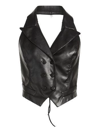 ANIYE BY Tailored Vest In Polyester - Black