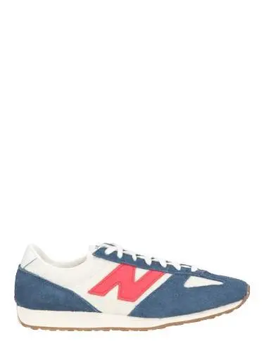 NEW BALANCE Leather And Textile Low-top Sneakers - Blue