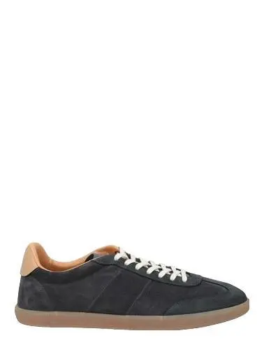 TOD'S Midnight Leather Low-top Sneakers - Blue