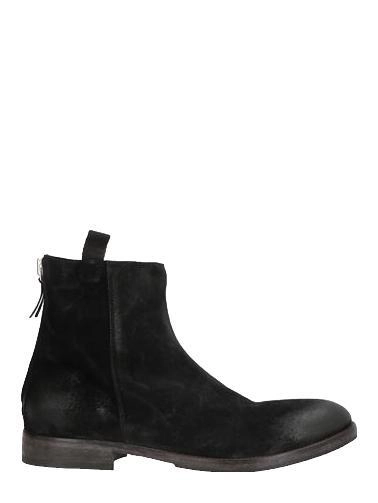 Moma Ankle Boots In Suede - Black