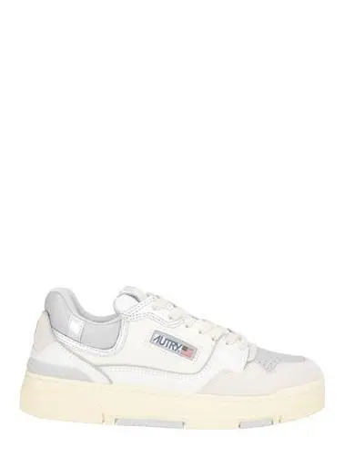AUTRY Sneakers In Leather And Textile Fibers - Grey