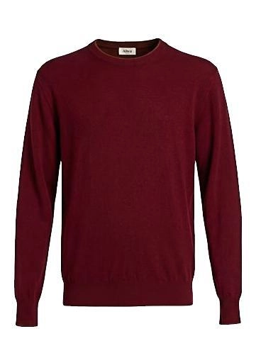 Altea Virgin Wool Crewneck Sweater - Red