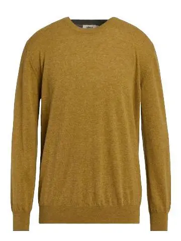 Altea Virgin Wool Crewneck Sweater - Yellow
