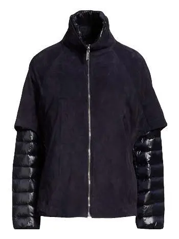 MOORER Midnight Polyamide Jacket - Blue