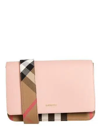 Burberry Light Calfskin Cross-body Bag - Pink