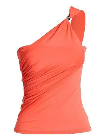Gimaguas One-shoulder Top With Appliqu - Orange