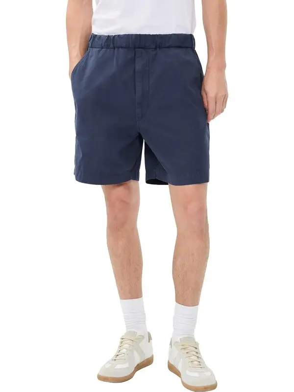 Madewell Poplin Pull-on Shorts - Ink