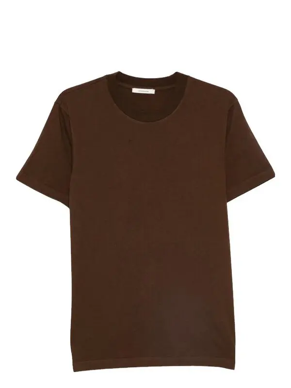 ENTIRE STUDIOS Classic Crew-neck T-shirt - Brown