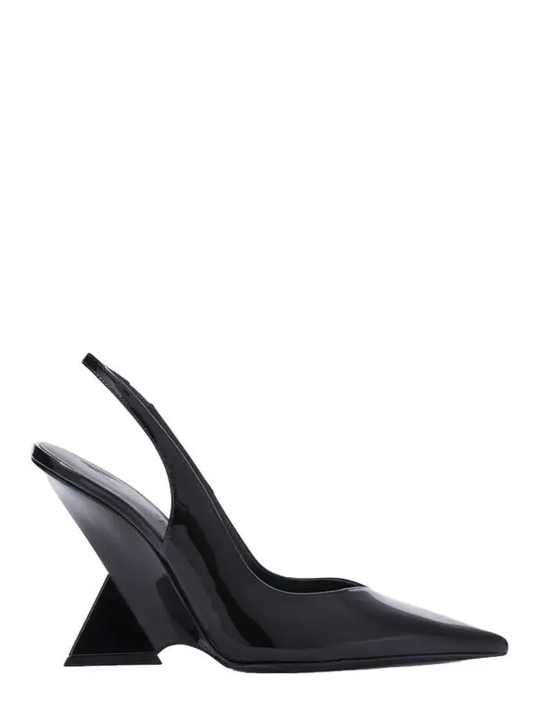 Attico The Cheope Slingback Pumps - Black